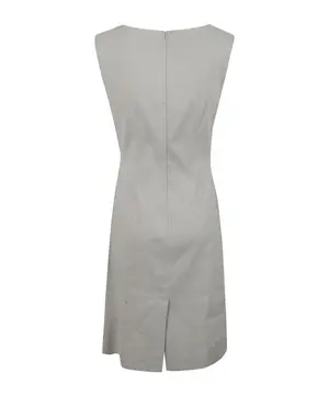 Fabiana Filippi Crew Neck Zipper Dress