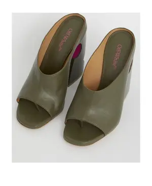 Off-White Pop Meteor Open Toe Mules