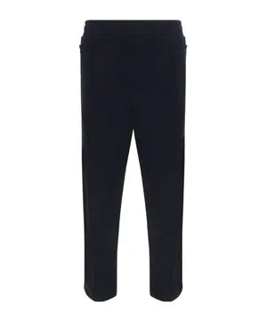 Moschino Logo-embroidered Track Pants - Black