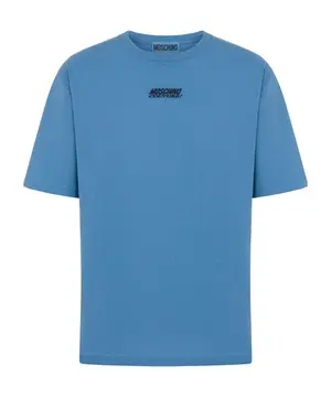 Moschino Logo-embroidered Cotton T-shirt
