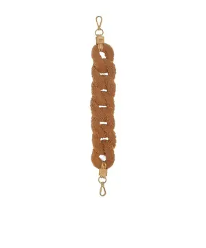 Fendi Beige Sheepskin Shoulder Strap