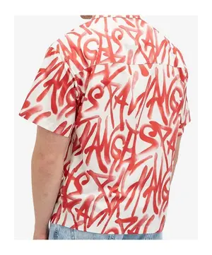 Palm Angels Graffiti-detailed Short-sleeved T-shirt