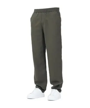 Armani Exchange Elastic Waist Casual Pants - Green