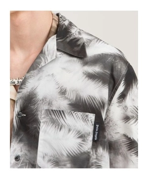 Palm Angels Blueprint Palms Short-sleeved Shirt