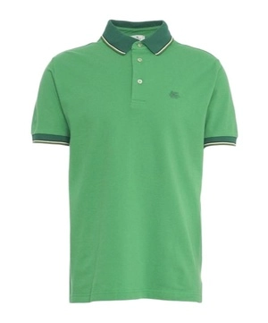 Etro Logo Embroideried Polo Shirt