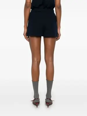 P.a.r.o.s.h Fine-knit Mini Shorts