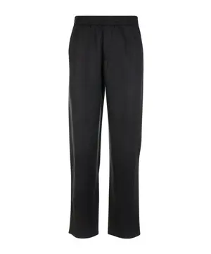 Armani Exchange Elastic Waist Casual Pants - Black