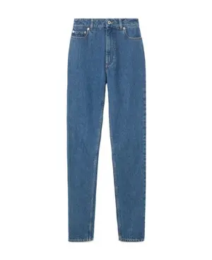 Burberry High-waisted Slim-fit Jeans