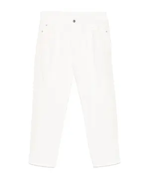 Ermanno Scervino Lace-detail Jeans - White