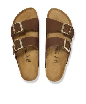 BIRKENSTOCK Arizona Pap Flex Platform Sandals With Buckle Detail