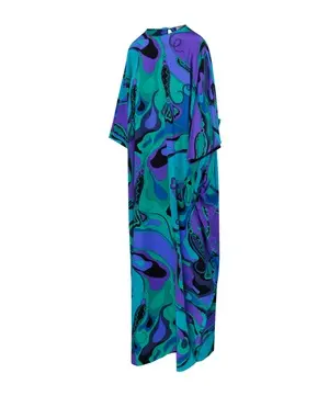 Emilio Pucci Orchidee Printed Kaftan