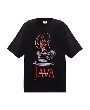 Vetements Short-sleeved T-shirt - Black
