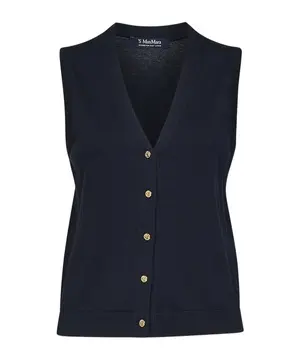 Max Mara V-neck Knitted Gilet