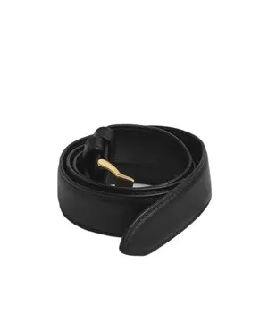 Bottega Veneta Leather Belt With Fork Buckle