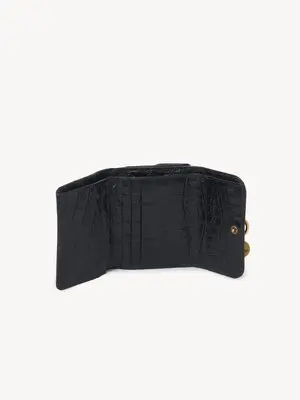 Chloé Alphabet Tri-fold Small Wallet