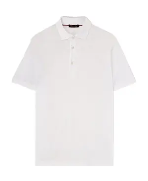 Loro Piana Short-sleeved Polo Shirt - Optical White