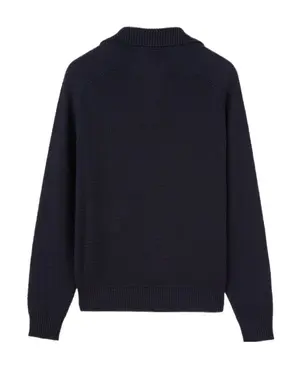 Loro Piana Long-sleeved Polo Sweater