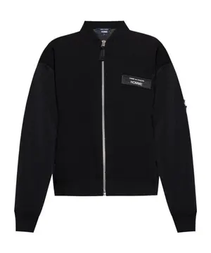Comme Des Garçons Long Sleeve Casual Jacket - Black