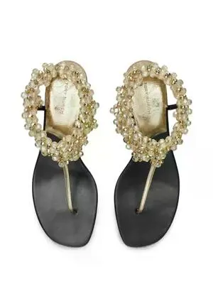 Tory Burch Beaded Heeled Sandals