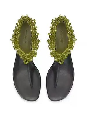 Tory Burch Beaded Flat Sandals