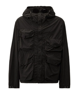 C.P. COMPANY Hooded Utility Jacket - Blue