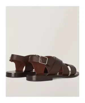 Loro Piana Peep-toe Patent Leather Booties With Buckled Ankle Straps