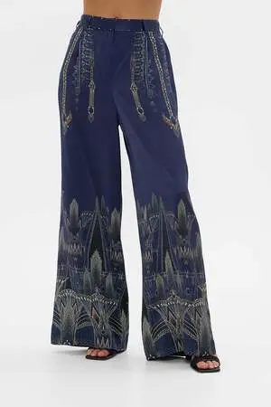 Camilla Belt-loop Casual Pants