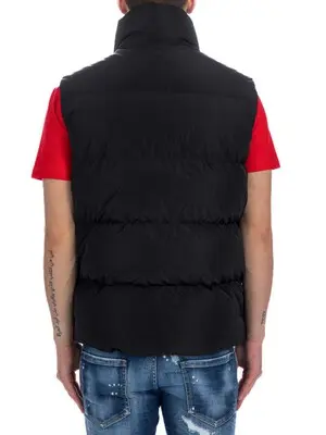 Dsquared2 Funnel Neck Quilted Gilet