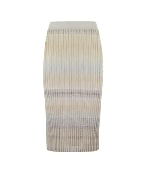 Missoni Elastic Waist Skirt - Nude