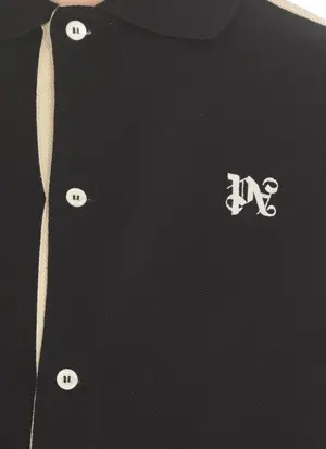 Palm Angels Long-sleeved Button-up Shirt