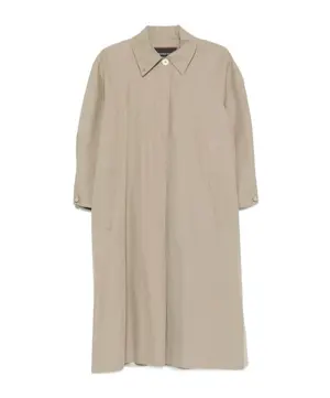 Fabiana Filippi Button Raglan Sleeve Coat - Nude