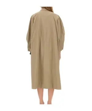 Fabiana Filippi Button Raglan Sleeve Coat