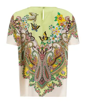 Etro Paisley Printed T-shirt