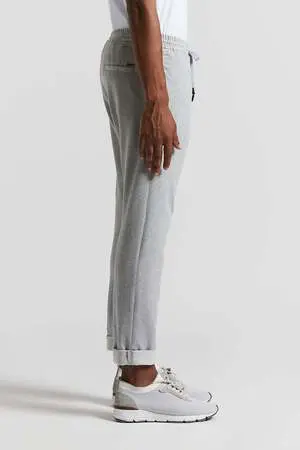 Peserico Tapered Trousers With Drawstring Waist