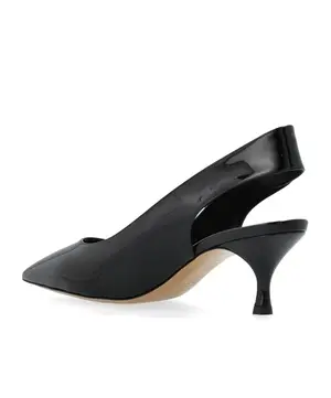 Casadei Pearl Embellished Slingback Pumps