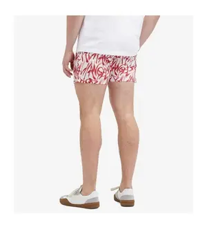 Palm Angels Graffiti Printed Drawstring Swim Shorts
