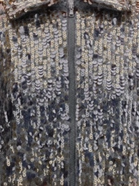 Brunello Cucinelli Sequin Embellished Zip Cardigan - Black