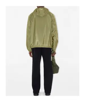Burberry Zipped Hooded Drawstring Jacket - Wreath