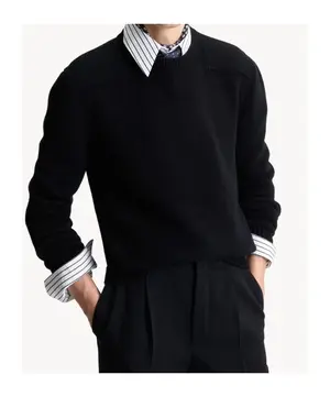 Saint Laurent Crewneck Knitted Jumper