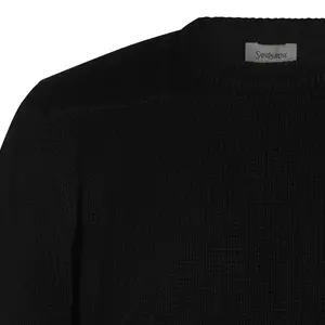 Saint Laurent Crewneck Knitted Jumper