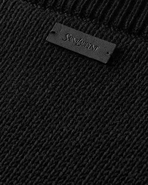 Saint Laurent Crewneck Knitted Jumper