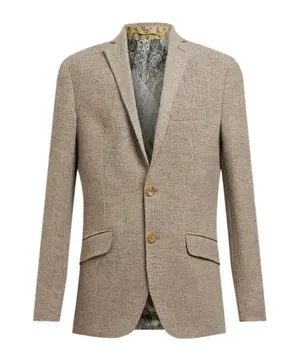 Etro Long-sleeved Suit Coat - Light Brown