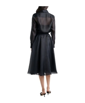 Max Mara Silk Midi Skirt