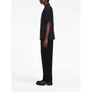 Off-White Buttoned Short-sleeved Shirt