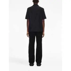 Off-White Buttoned Short-sleeved Shirt