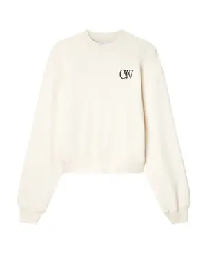 Off-White Logo Printed Crewneck Sweatshirt