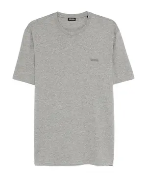 Zegna Cotton T-shirt - Gray