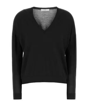 Co V-neck Sweater - Black