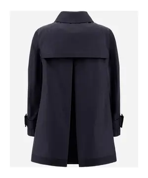 Herno Long Sleeved Buttoned Trench Coat