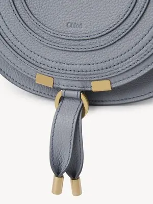 Chloé Small Marcie Leather Saddle Bag